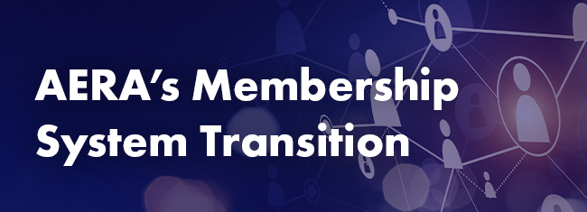 AERA’s New Membership System Launches October 1